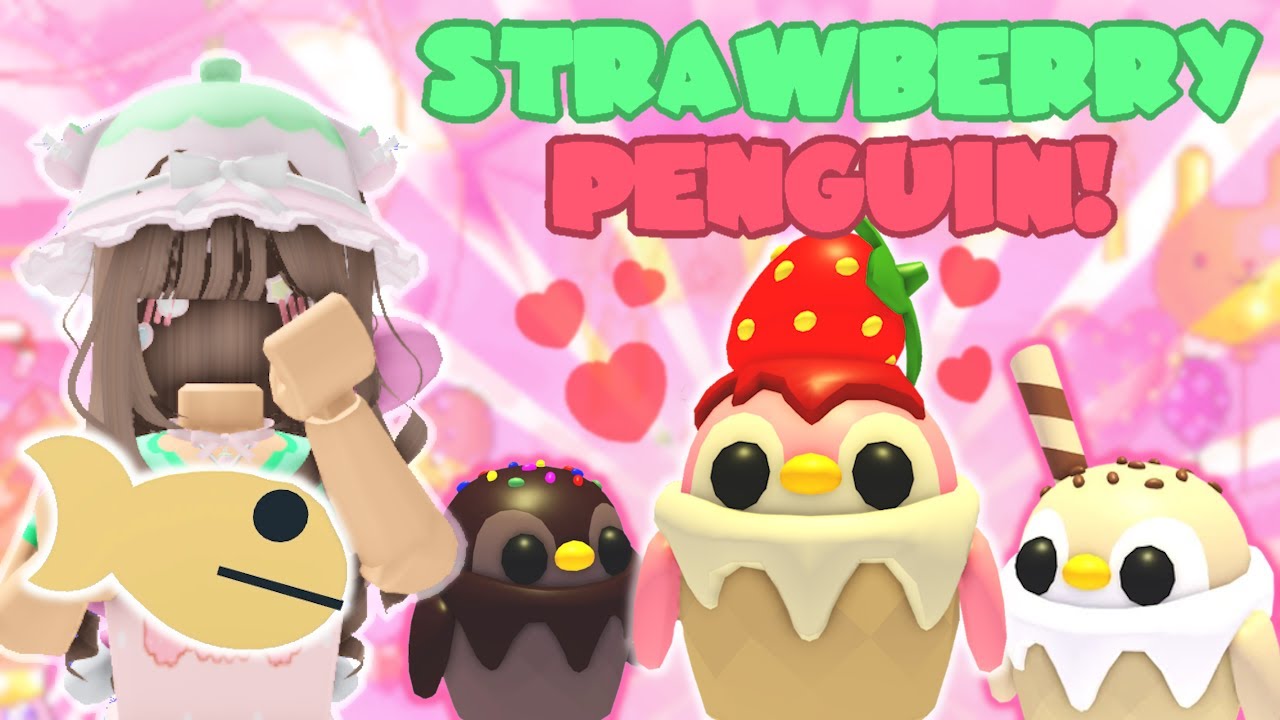Can I Get a Strawberry Penguin?? | Roblox Adopt Me Golden Goldfish Shopping Spree | Riivv3r