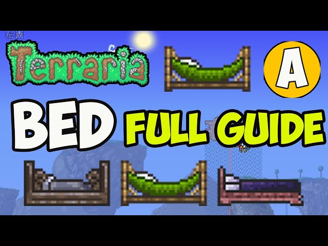 How to Make a Bed in Terraria | Materials, Crafting Guide, Uses, Tips ...