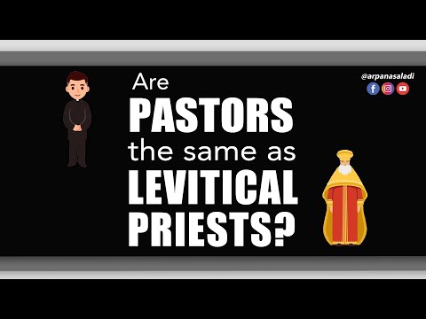Are Pastors the same as Levitical Priests? #shorts