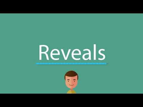 Reveals pronunciation