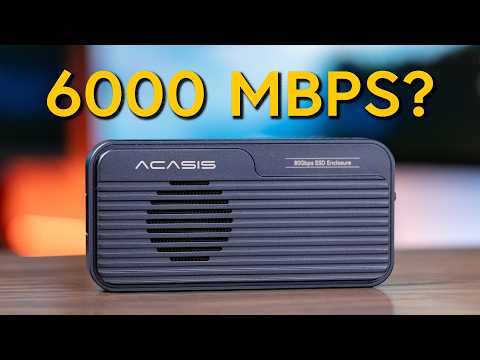 Fastest SSD Enclosure for Mac: Thunderbolt 5 Acasis TB501 Pro NVME Review