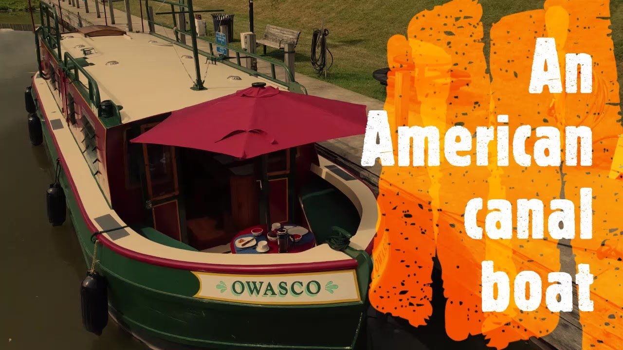 5. Walkthrough of our privately owned canal boat on the Erie Canal.