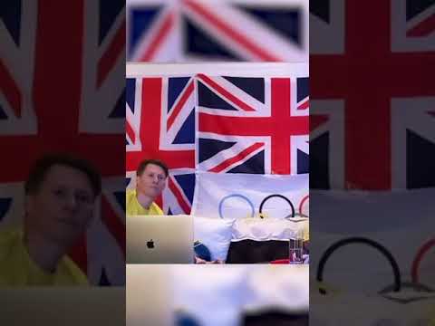 tom daley's husband's reaction to him winning his first olympic gold medal