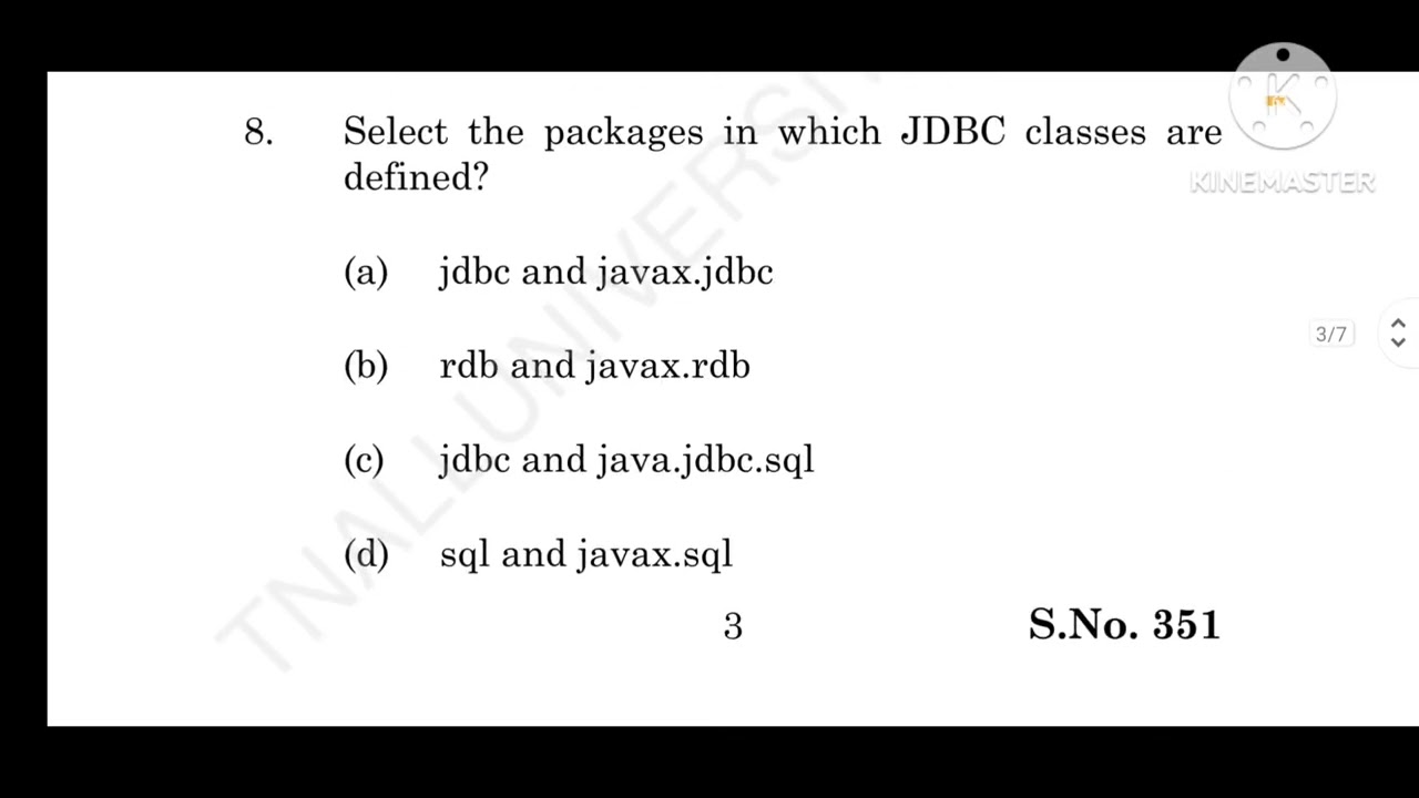 23PCS06 Adavanced Java Programming April 2025 Question Paper MSc CS Periyar University!!