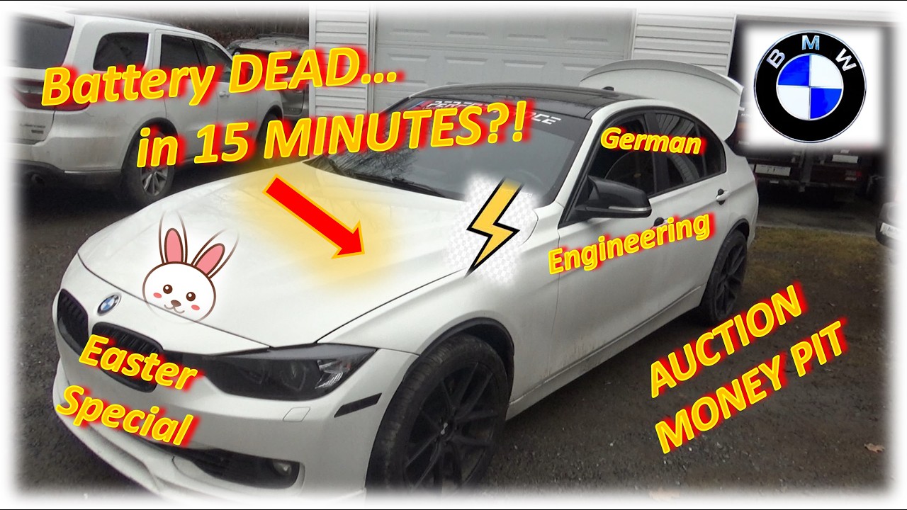 BMW DRAINS Battery (& Customer's Wallet) in 15 MINUTES?! ('15 328i)