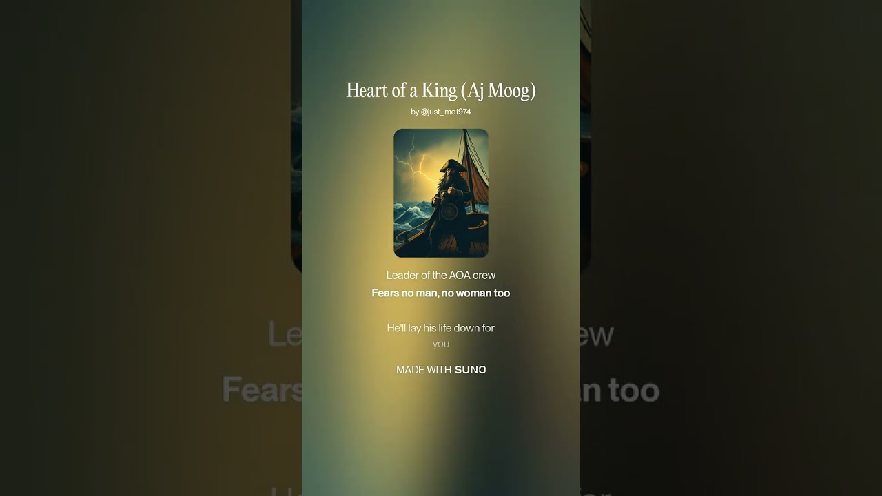 Heart of a King Aj Moog