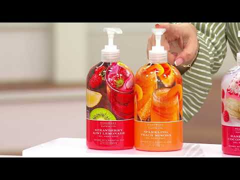 HomeWorx by Slatkin & Co. S/2 22oz Gel Hand Soaps on QVC