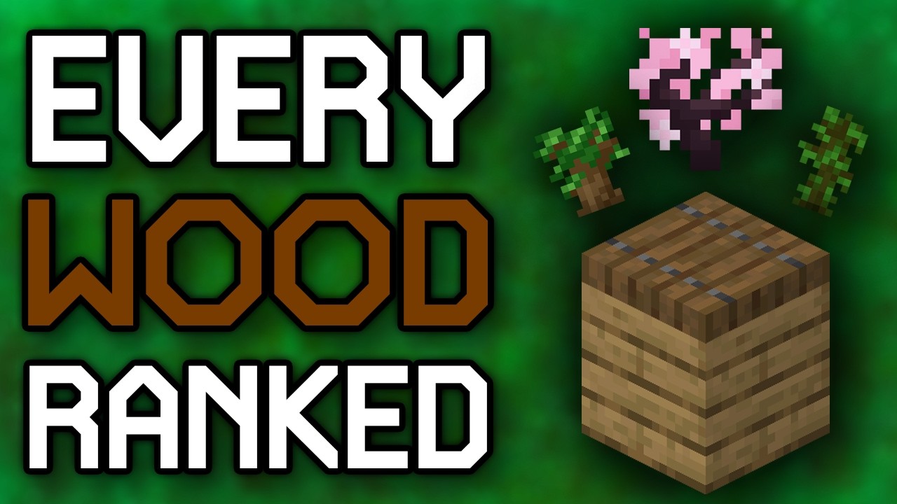 Ranking ALL 12 Minecraft Wood Types