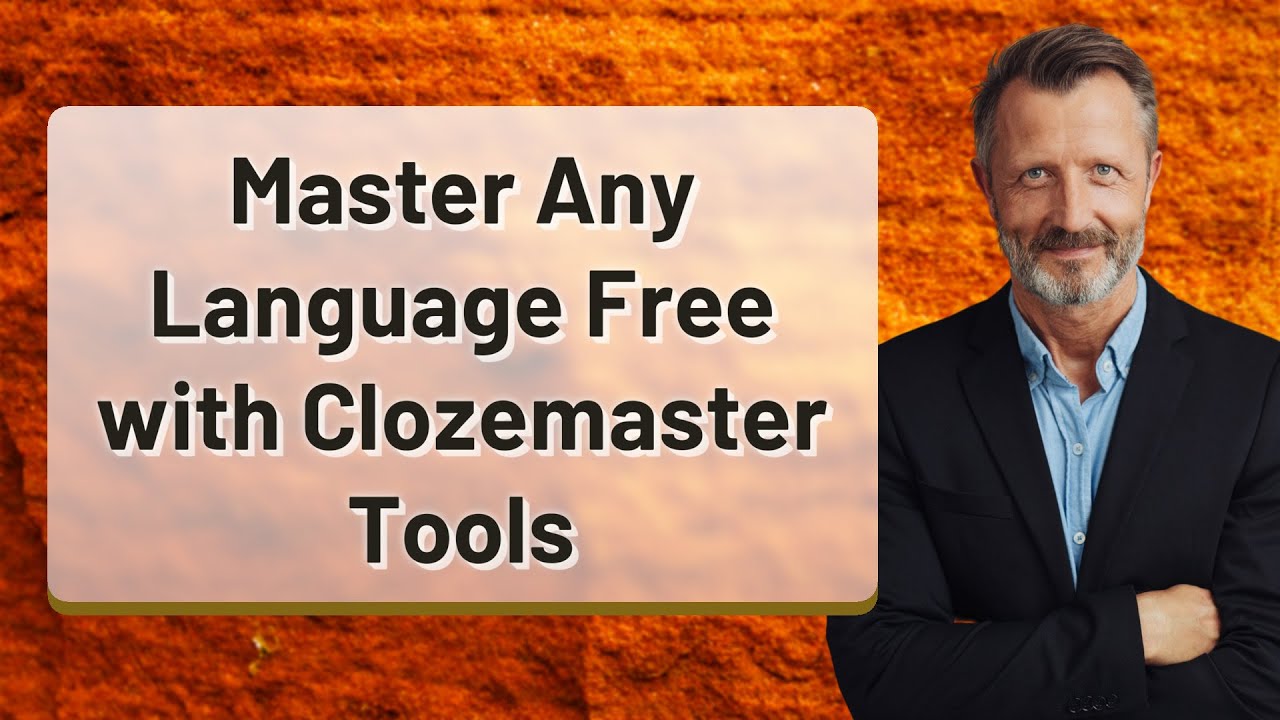 Master Any Language Free with Clozemaster Tools