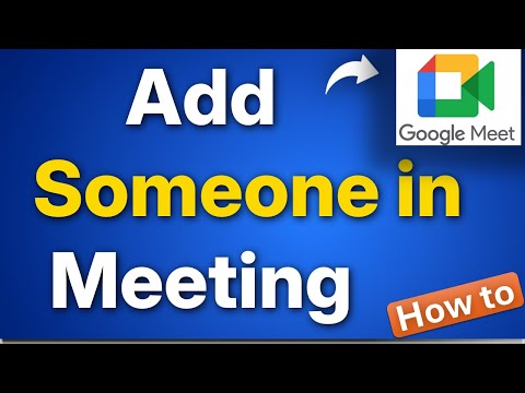 Add Someone in Ongoing Meet on Google Meet