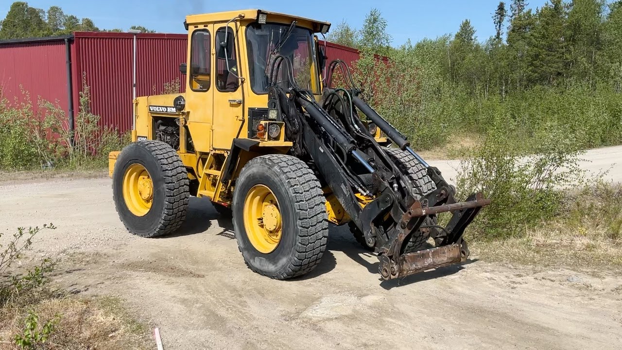 Hjullastare Volvo BM 4200, Arjeplog, Klaravik auktioner