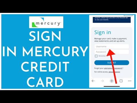 Mercury Credit Card Login: How To Sign In Mercury Credit Card Account Online 2023?
