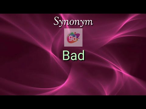 Bad Synonym with Meaning||Googul Dictionary||