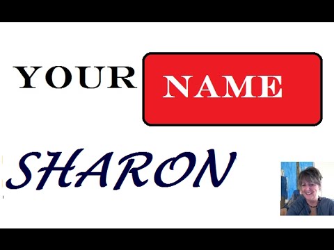 Sharon Name Meaning :1st. Name 🎥 #sharon