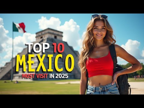 🇲🇽 Drone view Top 10 Places to Visit in Mexico You’ll Never Forget | Travel Guide 2025 (4K UHD)
