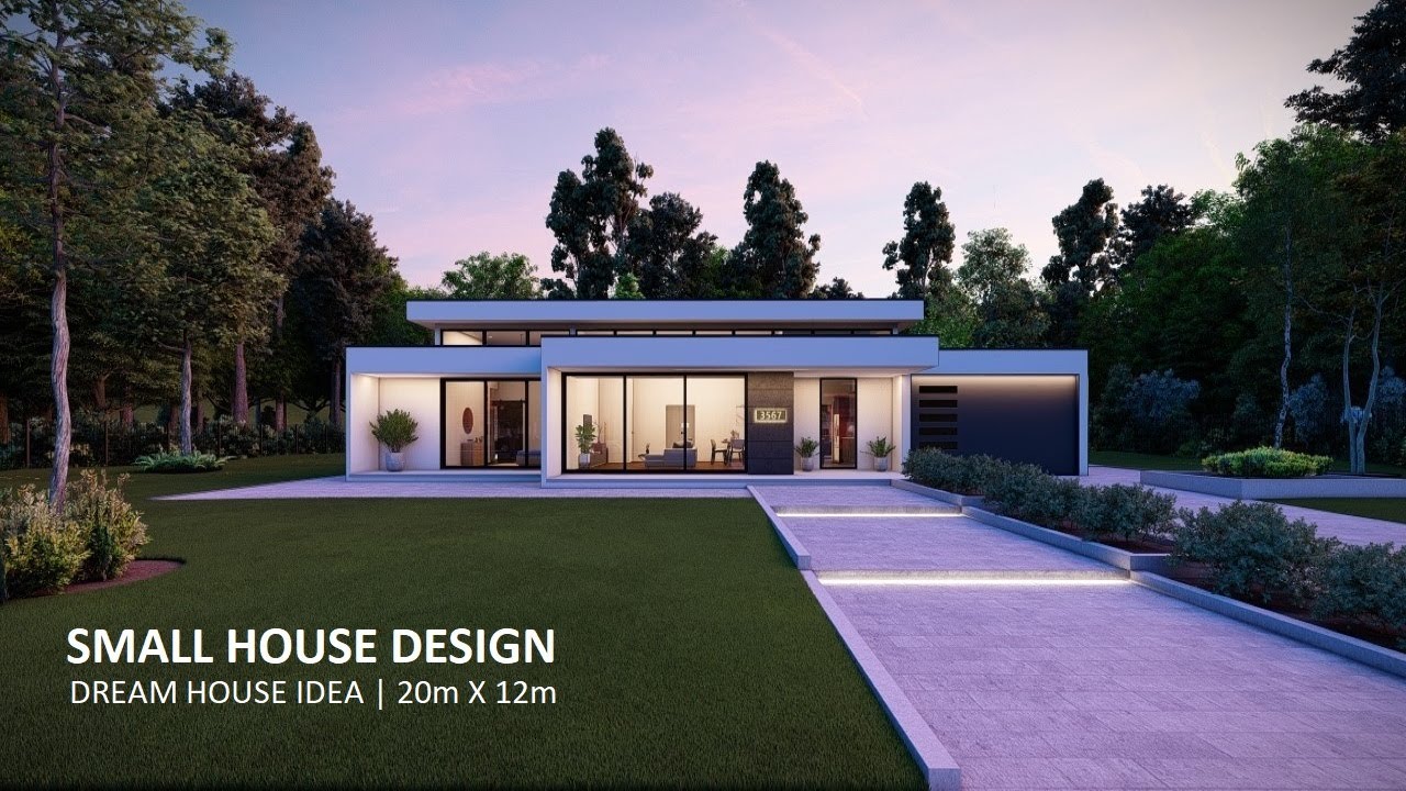 Dream House Idea | 20m x 12m Small House Design #housedesign #smallhouse
