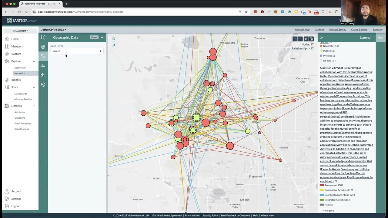 GIS Mapping Video Tutorial: PARTNER CPRM™ by Visible Network Labs