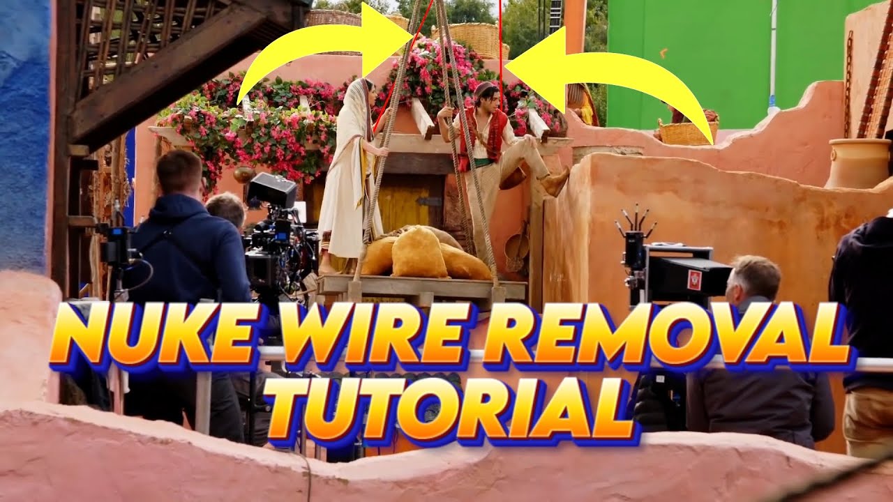 ⭐️⭐️How To Remove Wire In Nuke⭐️⭐️  #nuke #nuke_tutorial #vfxmagicone
