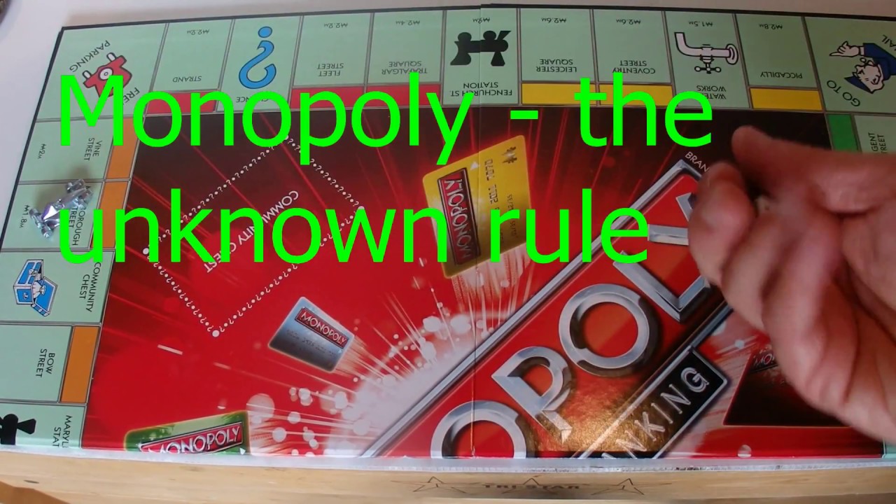 Monopoly's Unknown Rule - How to Play Monopoly - Tutorial - Step by Step Instructions