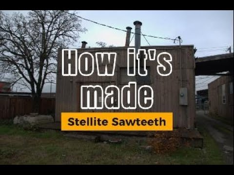 How its made - Stellite Sawteeth