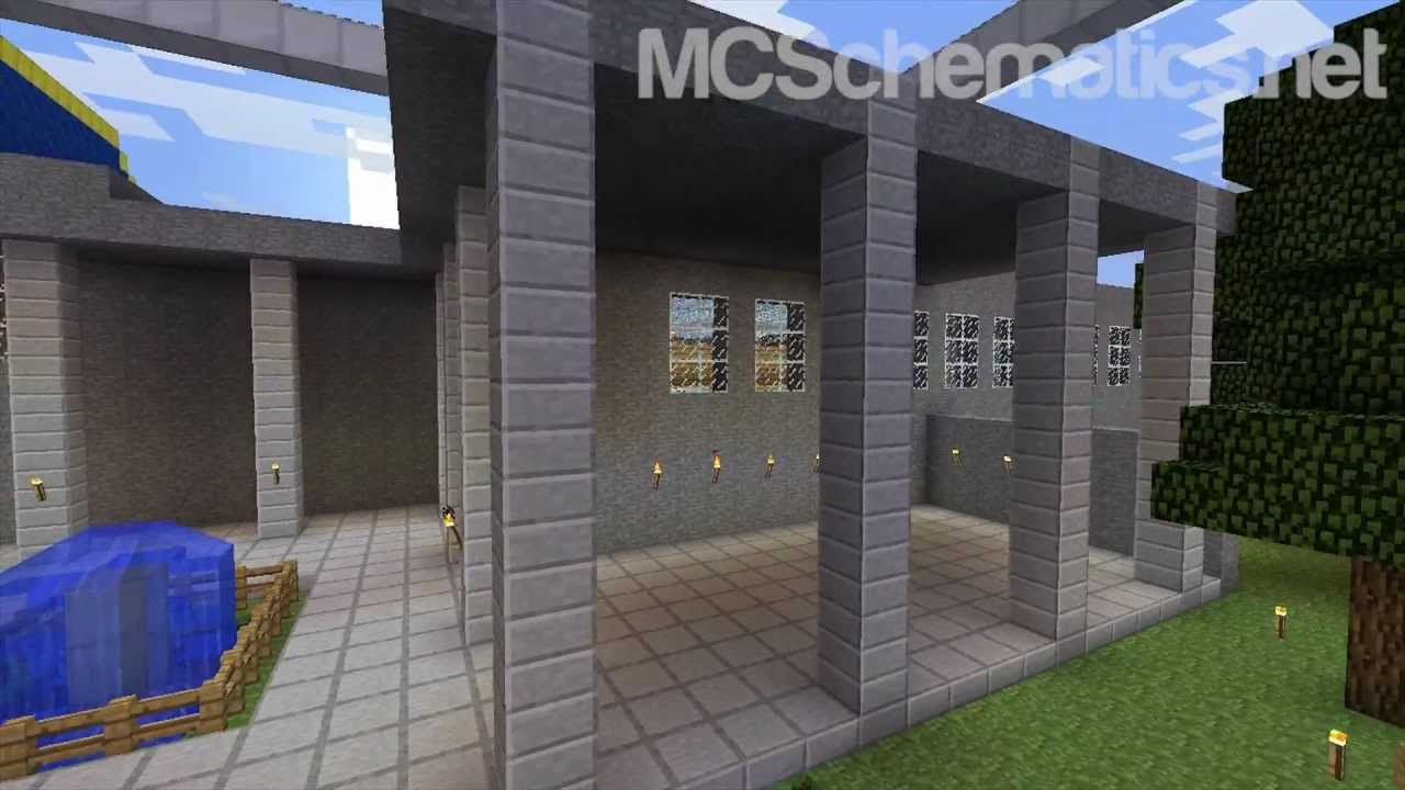 Minecraft Schematic: Courthouse (DOWNLOAD)