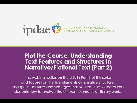 Plot the Course: Understanding Text Structures in Fiction (Part 2) (Webinar)