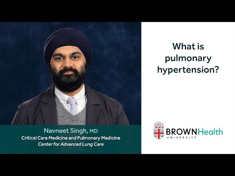 What is pulmonary hypertension?