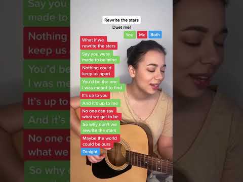 rewrite the stars - the greatest showman π€ #duet #karaoke #rewritethestars #zendaya