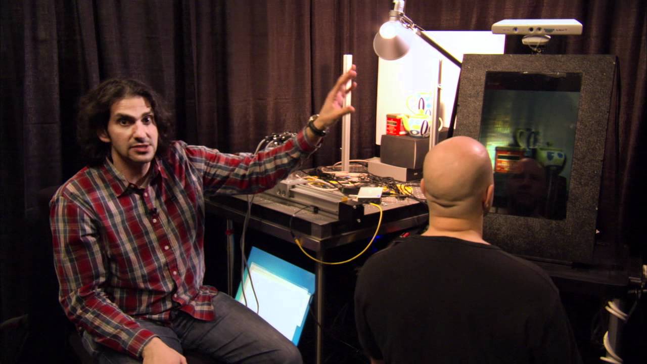 Applied Sciences Group: Interactive Displays: Telepresence using Wedge Technology