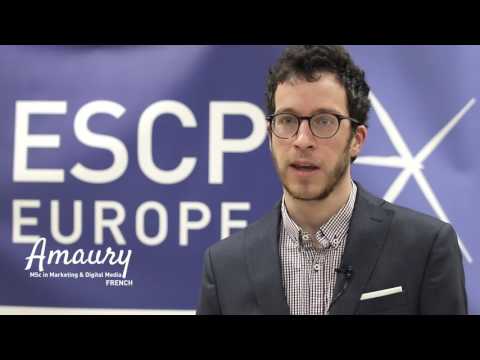 MEET OUR STUDENTS: Amaury BOAT - MSc in Marketing and Digital Media (French)