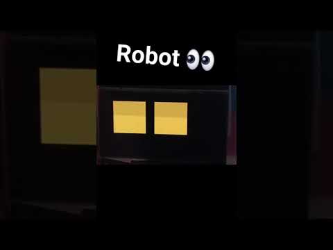 Robot eyes, AI moving ROBOT eye animation