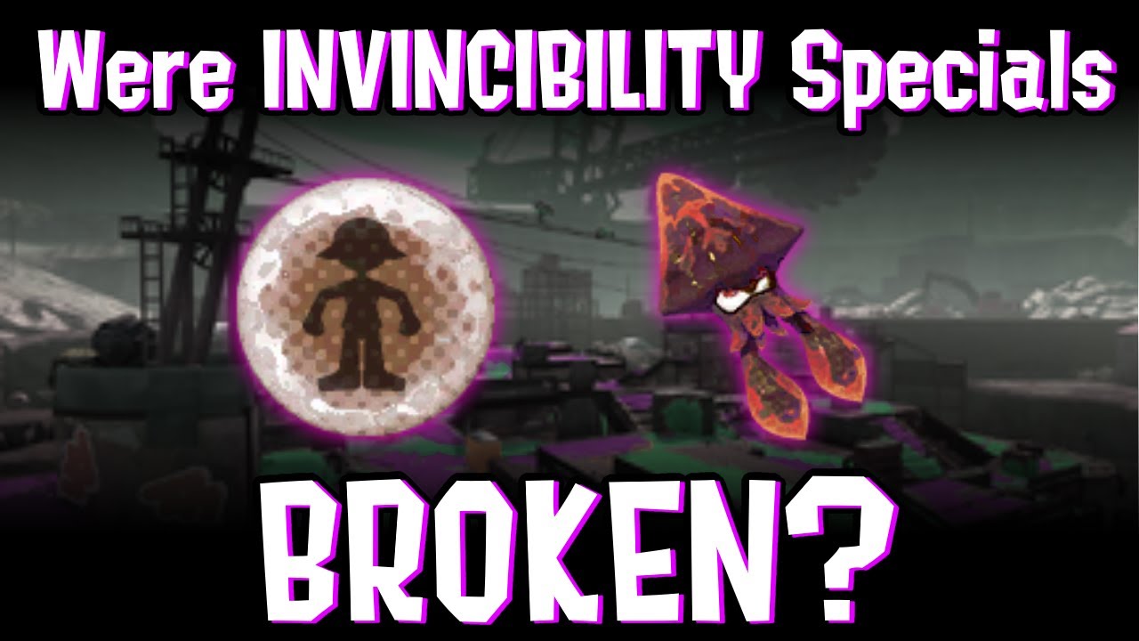 Were INVINCIBILITY Specials Overhyped? [Splatoon 1 Special Design]