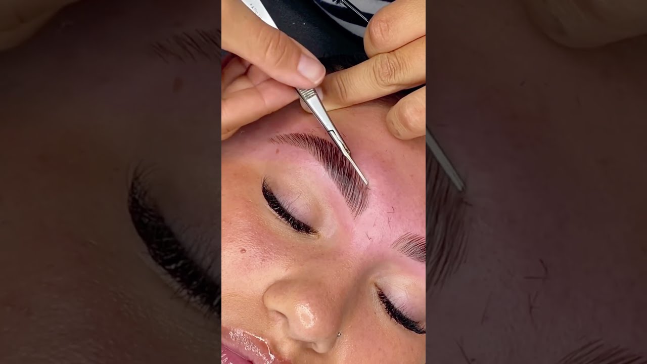 Fluffy Brow Magic ✨ #browlamination #fluffybrows #fullbrows #browtransformation #browgoals