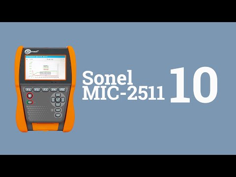 Measurement of SPDs with the Sonel MIC-2511 meter. Measurement without dismantling the SPD
