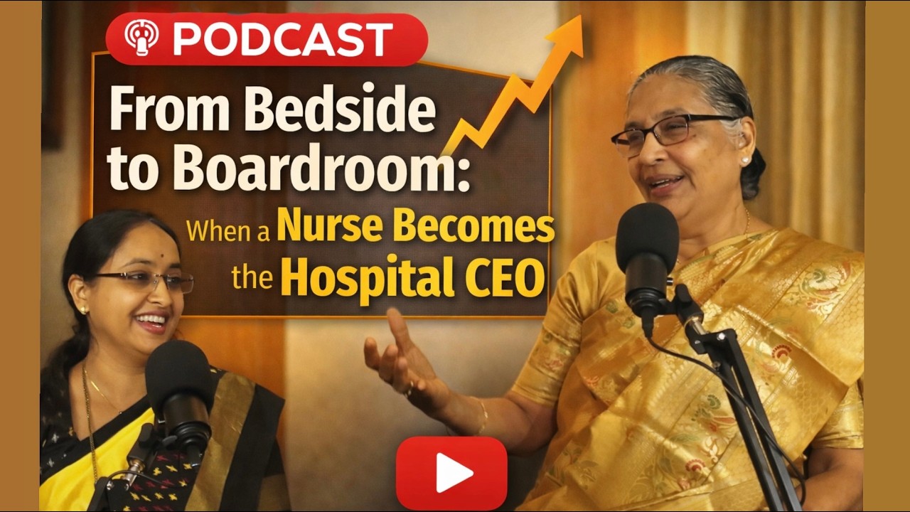 From Bedside to Boardroom : When a Nurse Becomes The  Hospital CEO | Mrs. Gracy Mathai