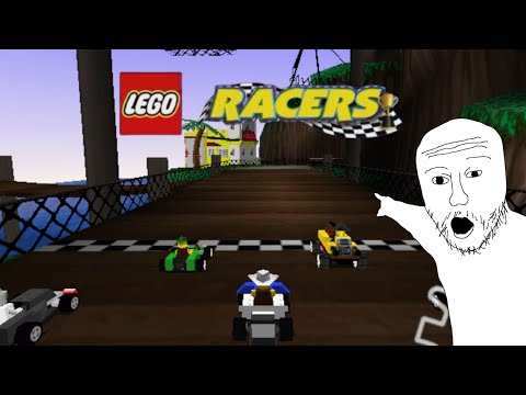 Can You Beat Lego Racers Without Power-Ups?