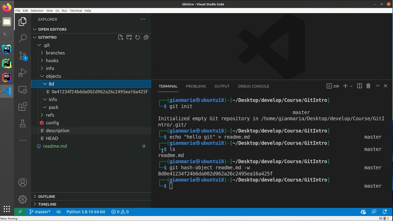 Git Internals - Hash Object