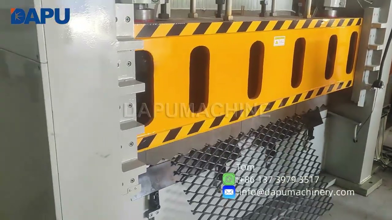 160T expanded metal machine for sheet raw material
