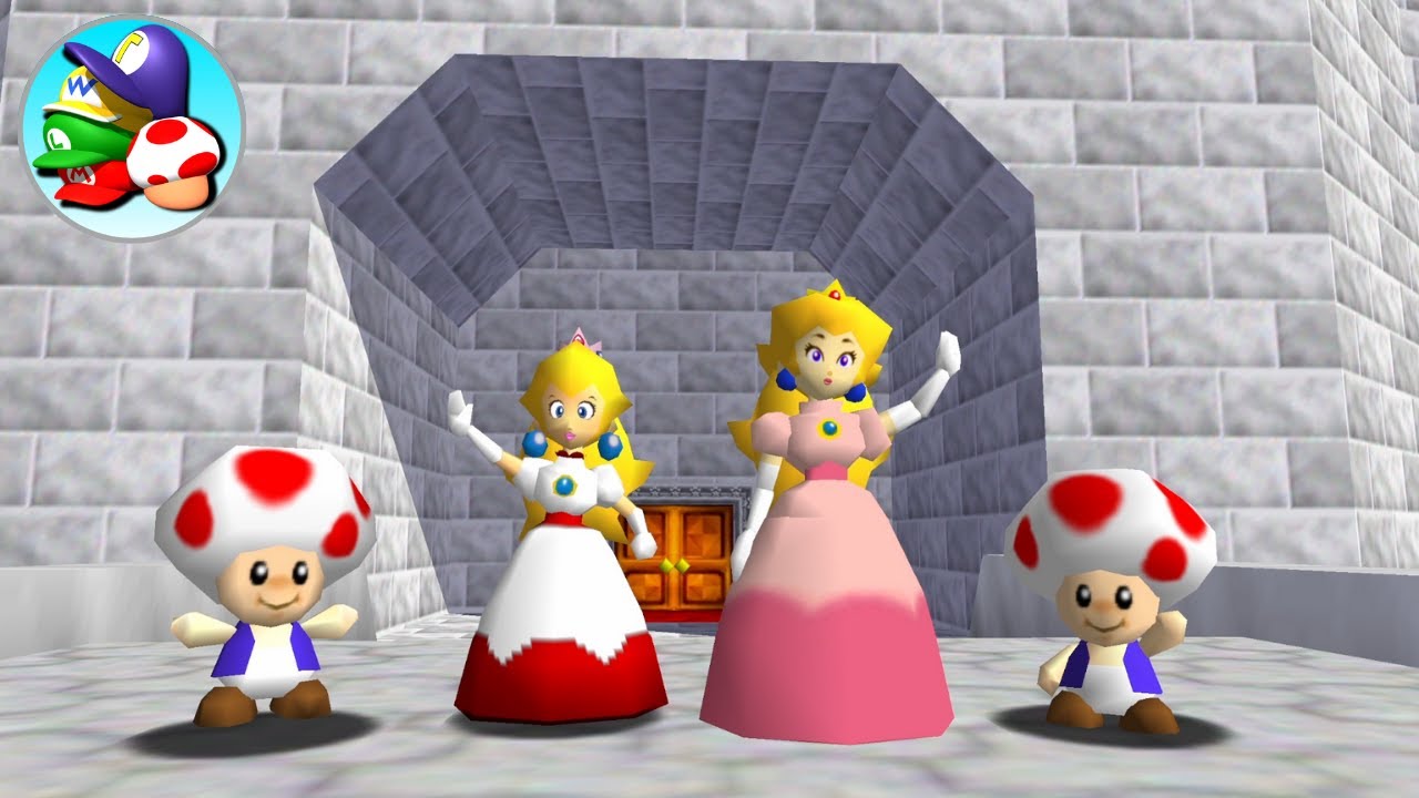 Princess Peach V1 - Super Mario 64 PC Port