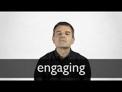 ENGAGING definition and meaning | Collins English Dictionary
