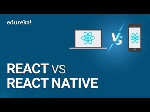 Learn React vs React Native | Key Differences You Need to Know | React Training | Edureka - Mind ...
