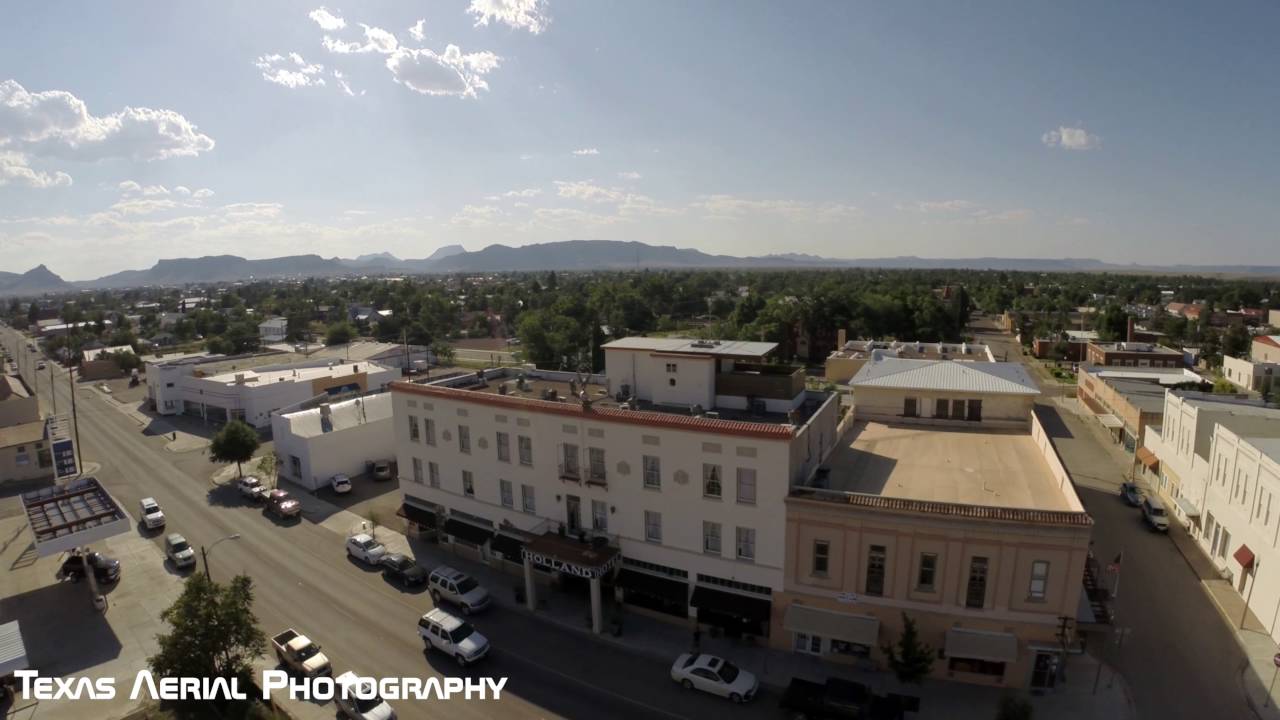 Alpine, Texas Aerial Tour