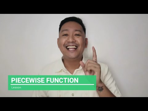 PIECEWISE FUNCTION || General Mathematics