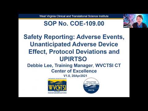 Clinical Trials Center of Excellence SOP Training 3