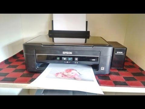 Unboxing & Print Testing of Epson L360 Ink Tank Color Printer