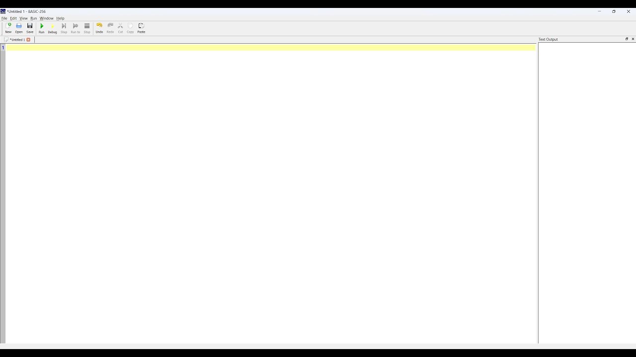 Basic 256   Text Output ||   beginner's Tutorial #coding #beginner #basic256
