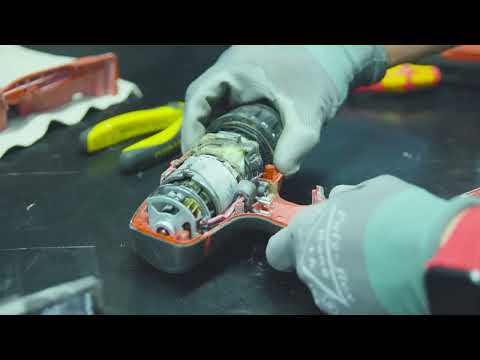 What happens during a Hilti drill driver repair?