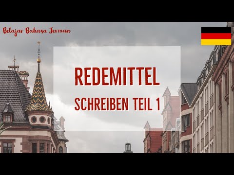 Redemittel Schreiben Teil 1