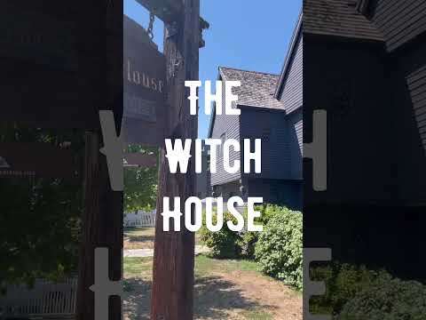 The Witch House in Salem, Massachusetts #salemmassachusetts #witchcraft #witchtrials #travelvlog