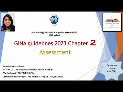 Asthma Assessment tools - GINA GUIDELINES 2023 FOR ASTHMA; CHAPTER 2 READ ALOUD